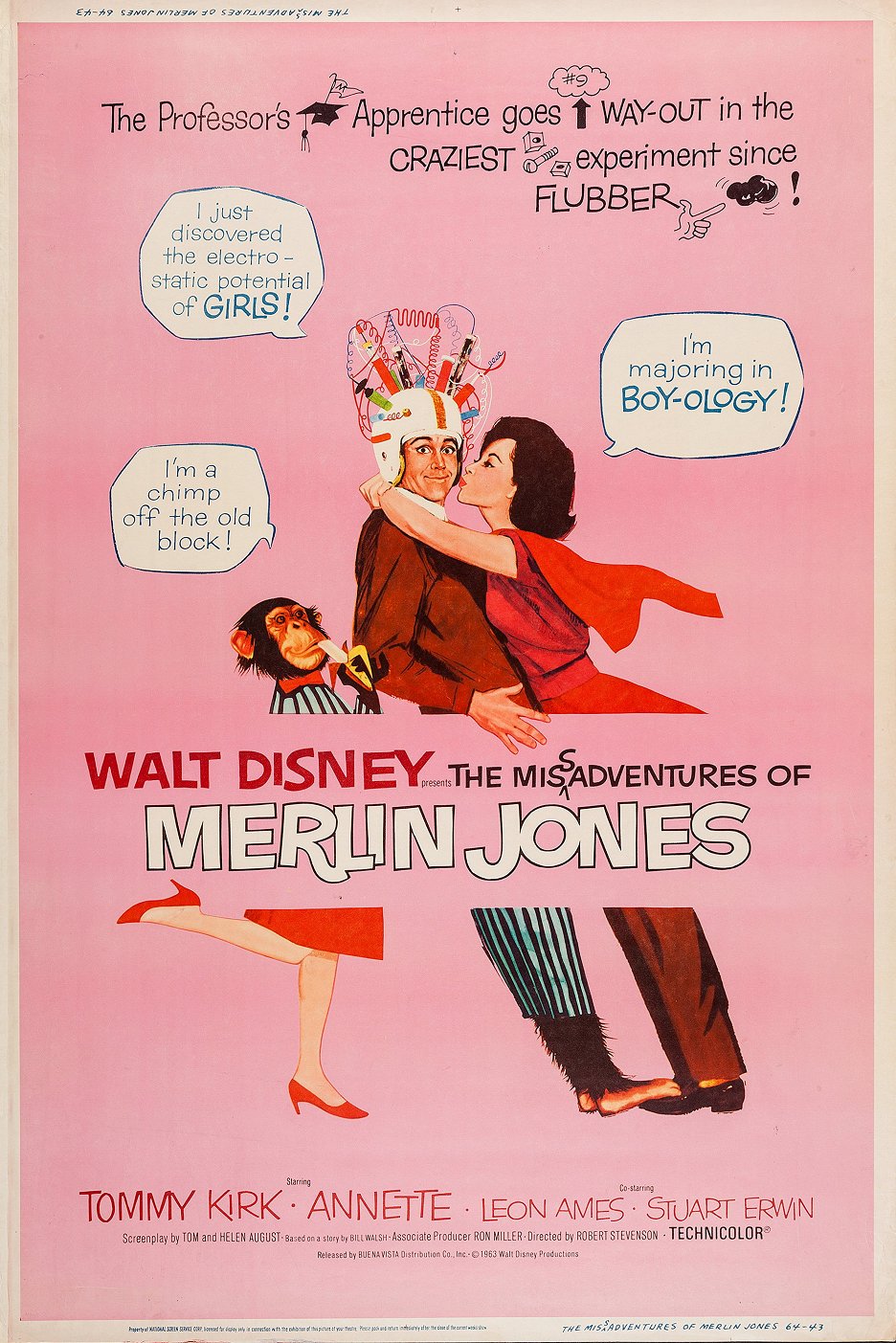 The Misadventures of Merlin Jones (1964) | ČSFD.cz