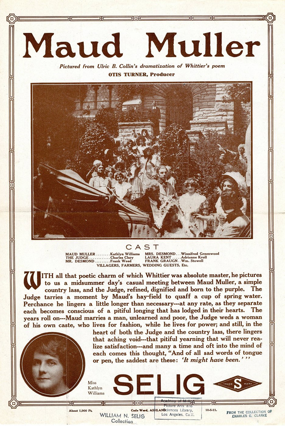 Maud Muller (1911) | ČSFD.cz