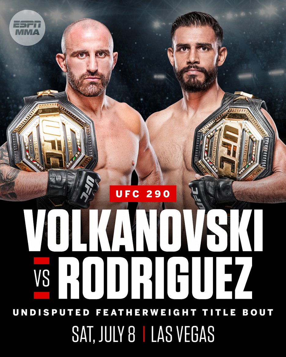 UFC 290: Volkanovski vs. Rodriguez (2023) | ČSFD.cz