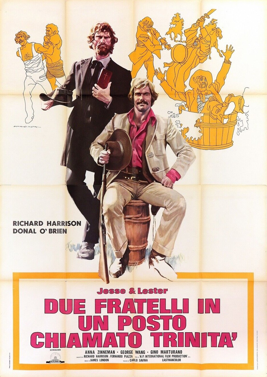 Jesse & Lester - Due fratelli in un posto chiamato Trinità (1972) | ČSFD.cz