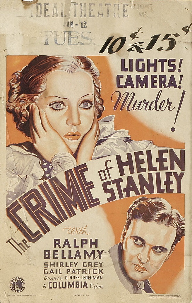 The Crime of Helen Stanley (1934) | ČSFD.cz
