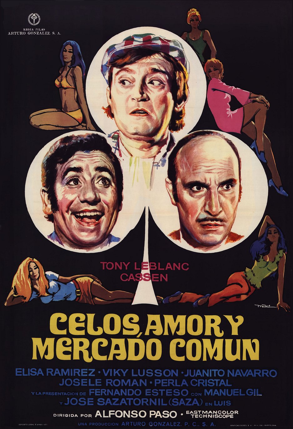 Celos, amor y Mercado Común (1973) | Galerie - Plakáty | ČSFD.cz
