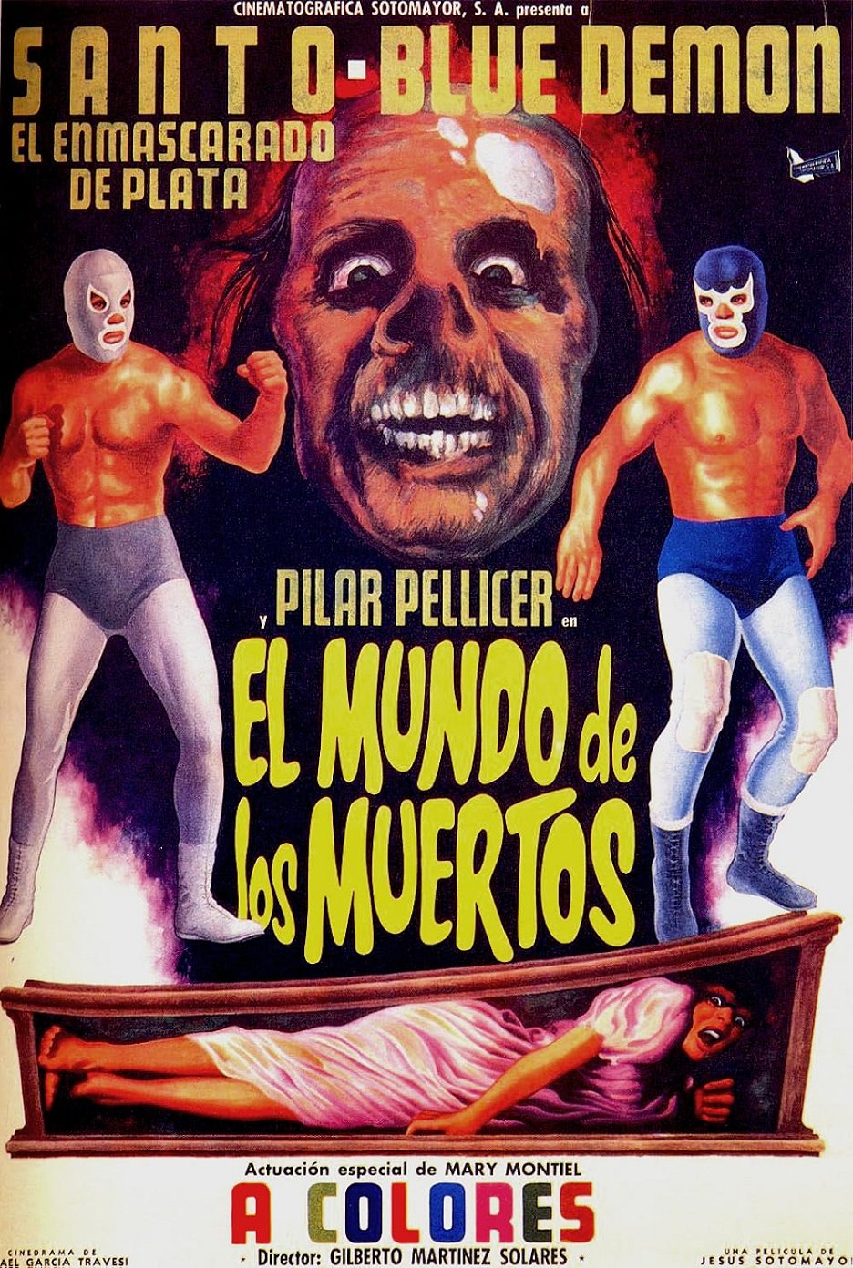 El Santo a Blue Demon ve světě mrtvých (1970) | ČSFD.cz