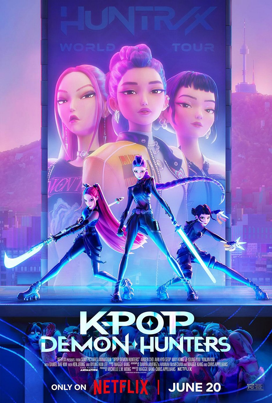 K-pop: Lovkyně démonů (2025) | Galerie - Plakáty | ČSFD.cz