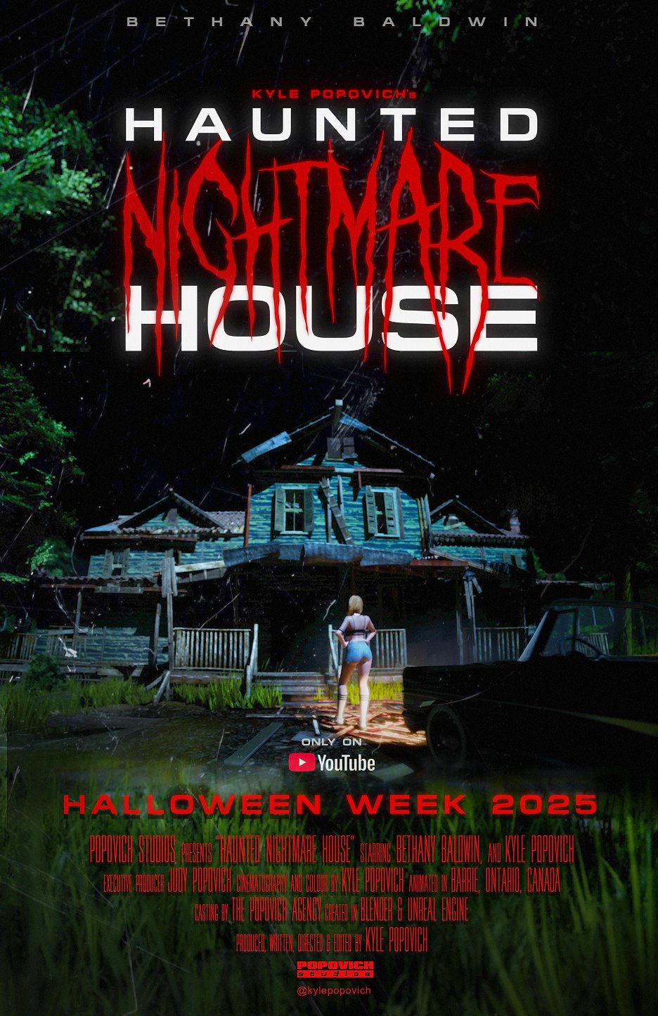 Kyle Popovich's Haunted Nightmare House (2025) | Galerie - Plakáty ...