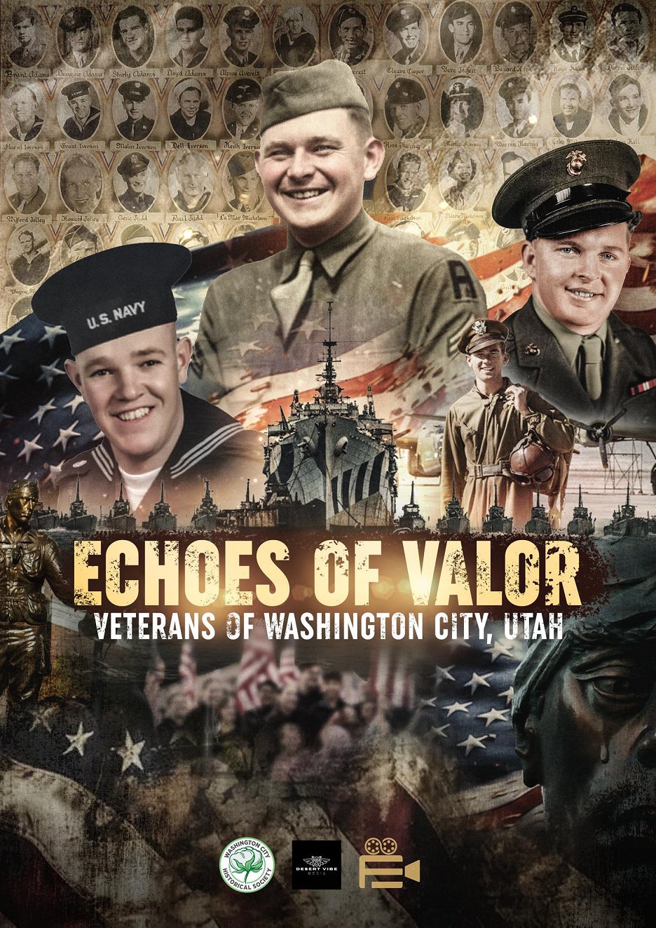 Echoes of Valor: WWII Veterans of Washington City, Utah (2025) | Videa ...