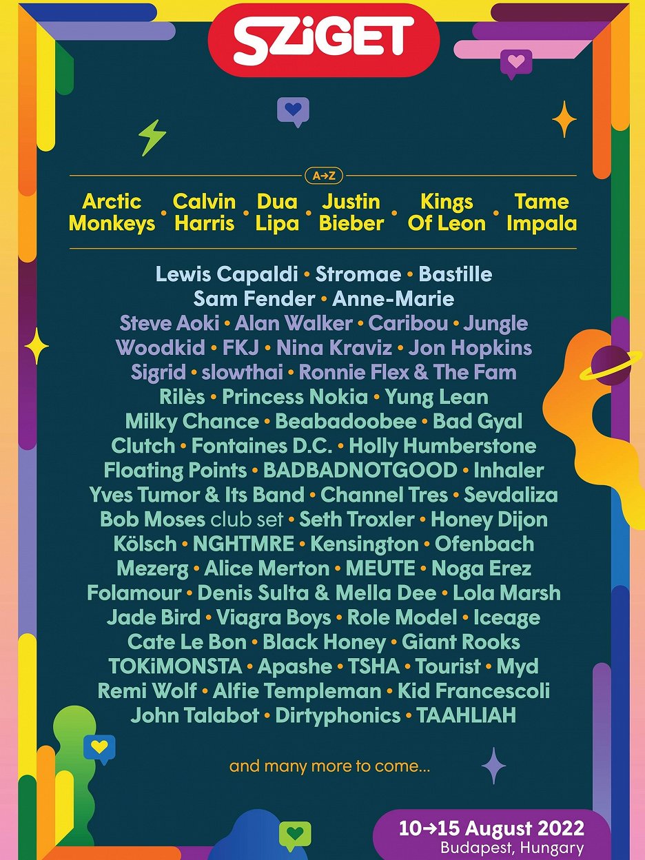Sziget festival hlásí kompletní line-up | Novinky | ČSFD.cz